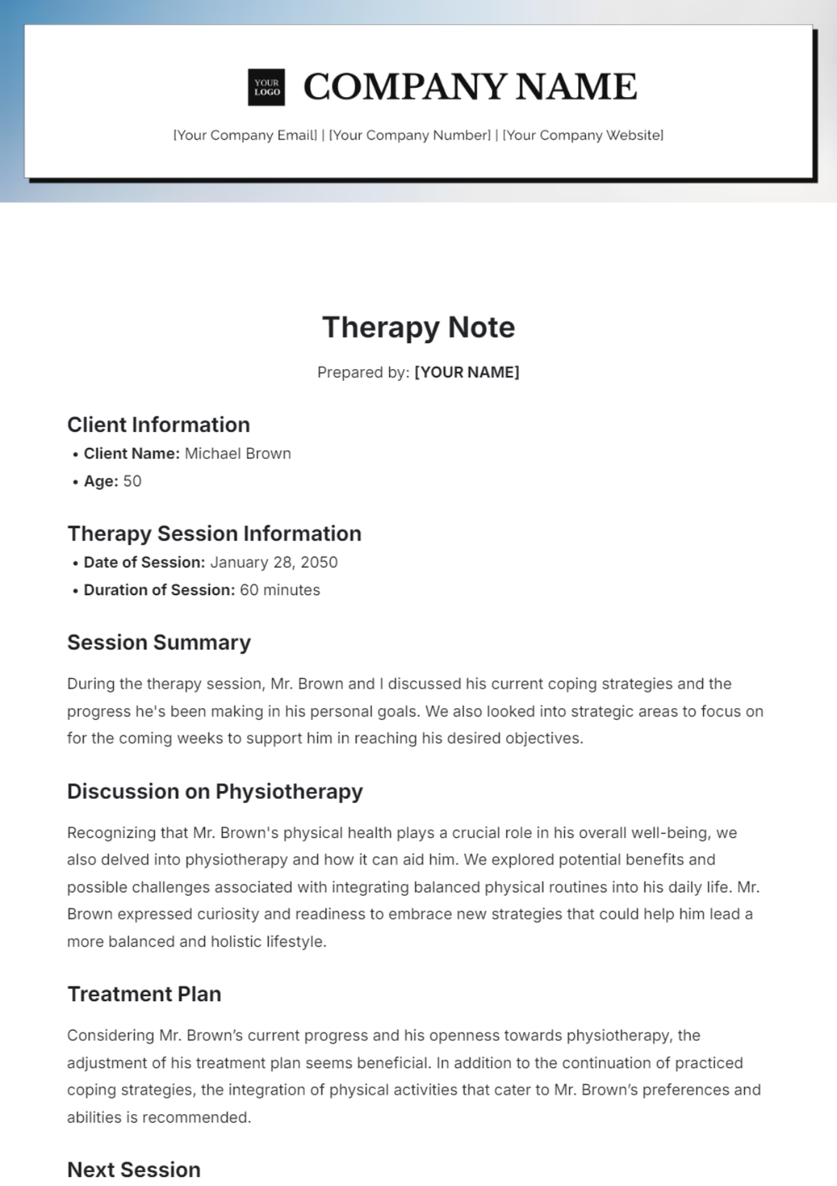Free Therapy Note Templates Editable And Printable Free Therapy Note Templates Editable And Printable