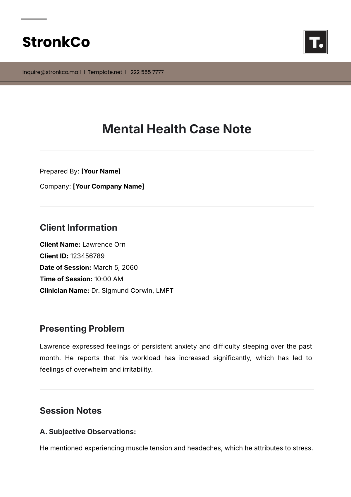 Free Summary Note Templates Editable And Printable Free Summary Note Templates Editable And Printable