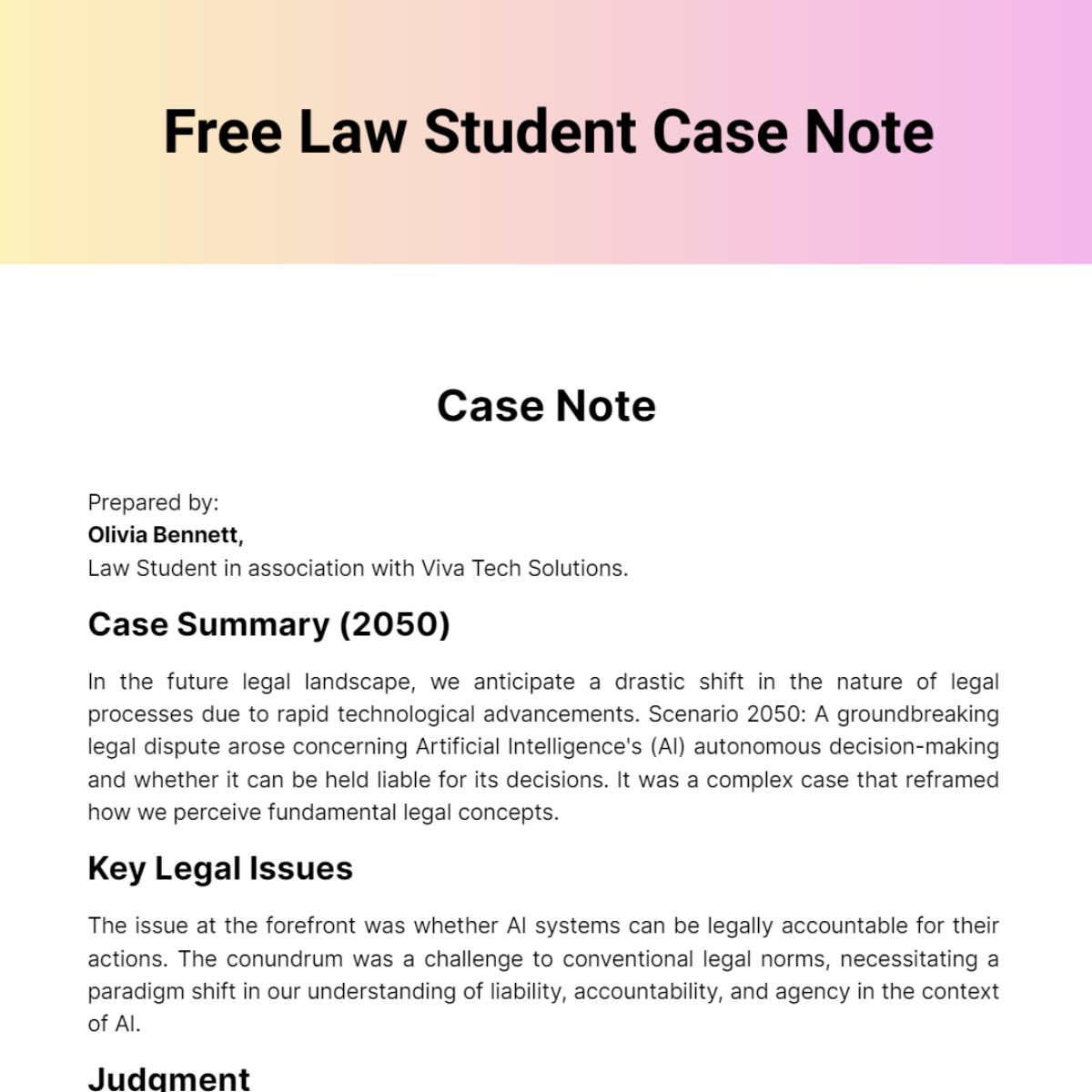 FREE Case Note Templates Examples Edit Online Download