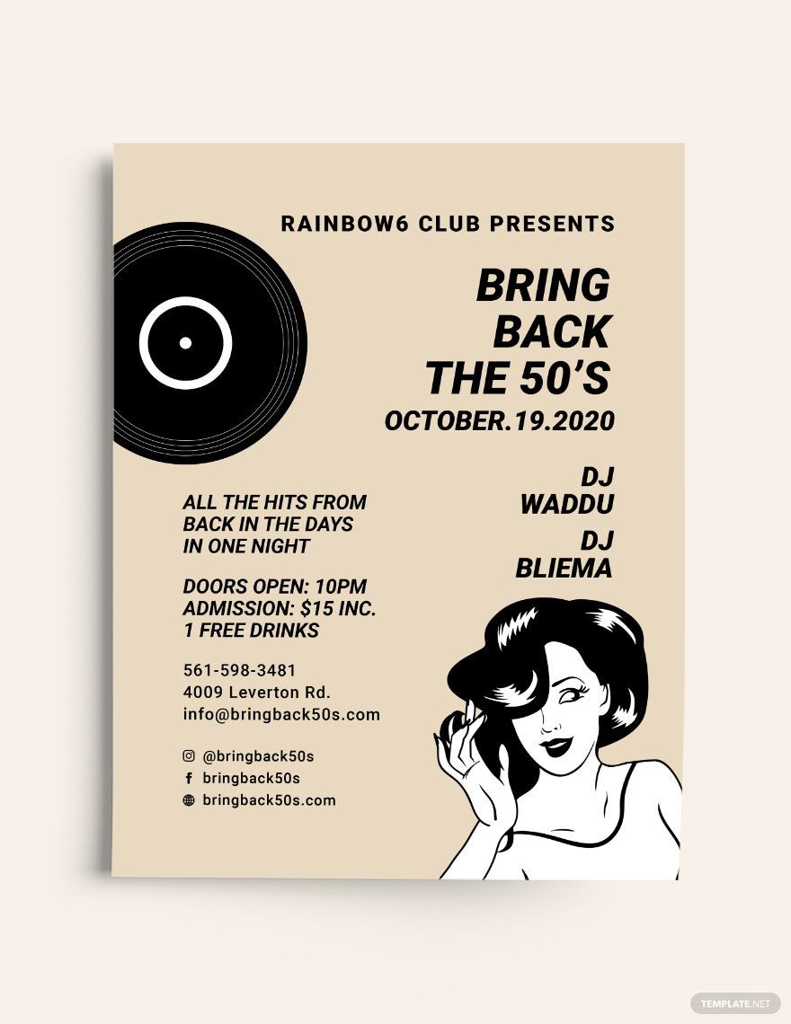 Free Retro Flag Day Flyer | Template.net