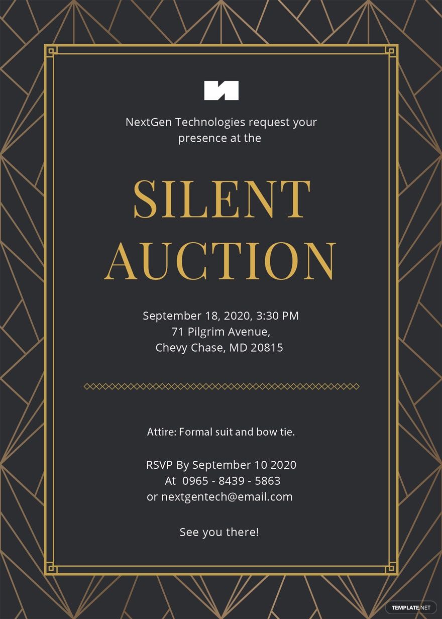 FREE Formal Invitation Template Download In Word Google Docs 