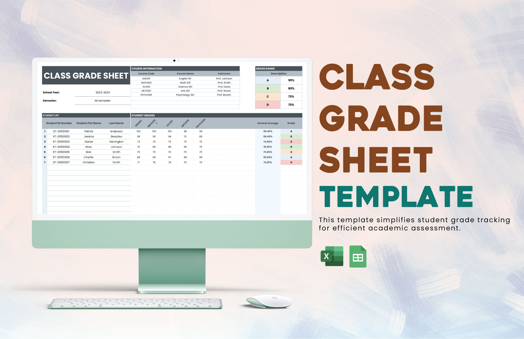 Gradebook Templates In Google Sheets FREE Download Template Gradebook Templates In Google Sheets FREE Download Template