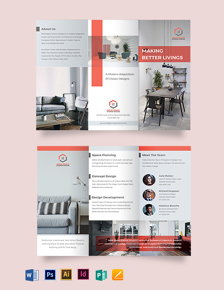46+ Interior Decoration Brochure Templates - Word, PSD, PDF, EPS, Indesign
