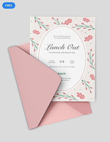 Printable Team Lunch Invitation Template - Edit Online & Download ...