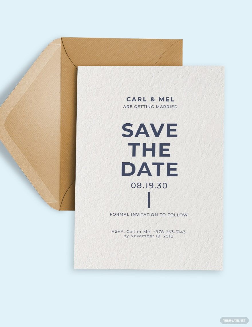 Save The Date Party Invitation Template Download In Word Illustrator 