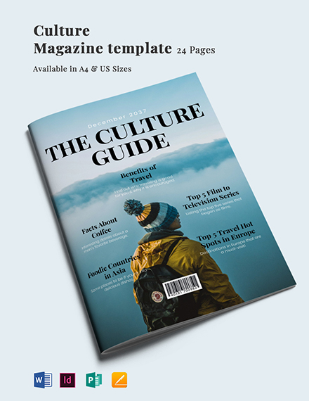 Vintage Style Magazine Template - Edit Online & Download Example ...