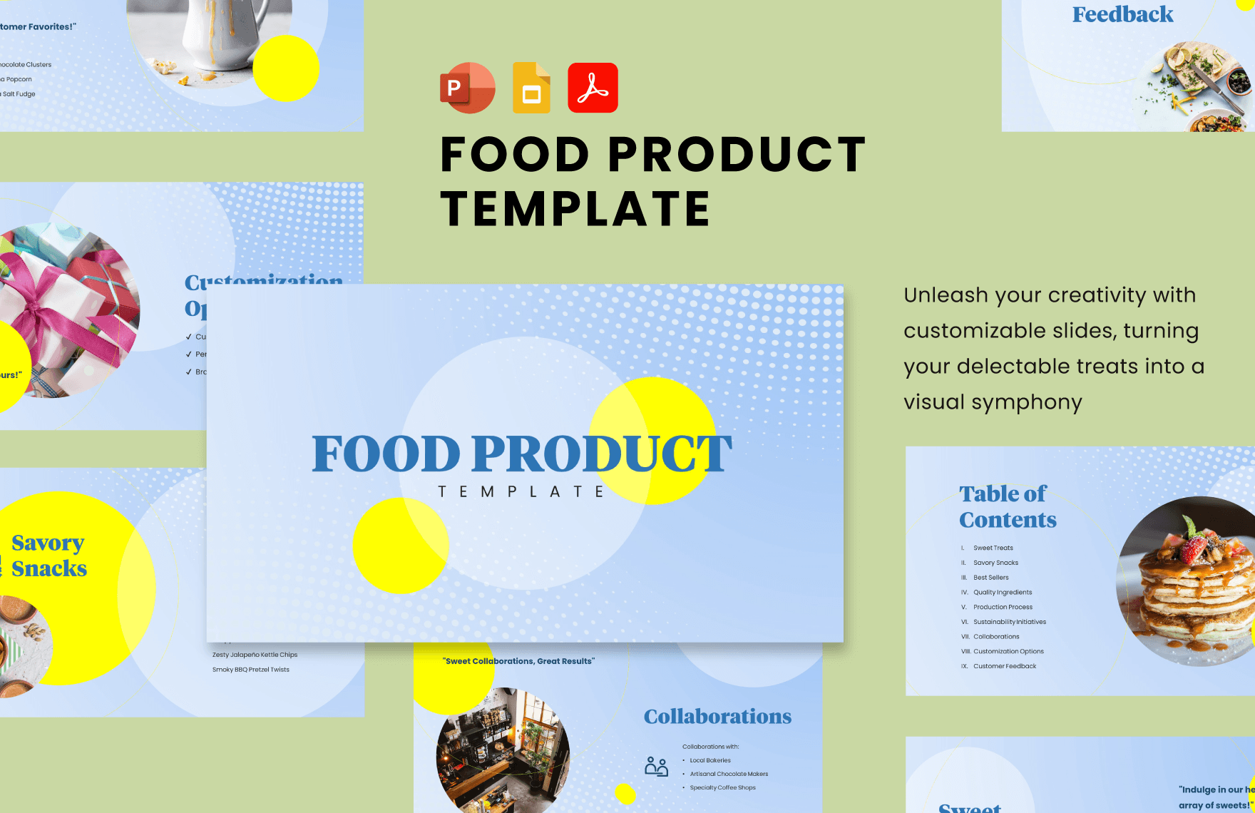 Food Presentation in PDF - FREE Template Download | Template.net