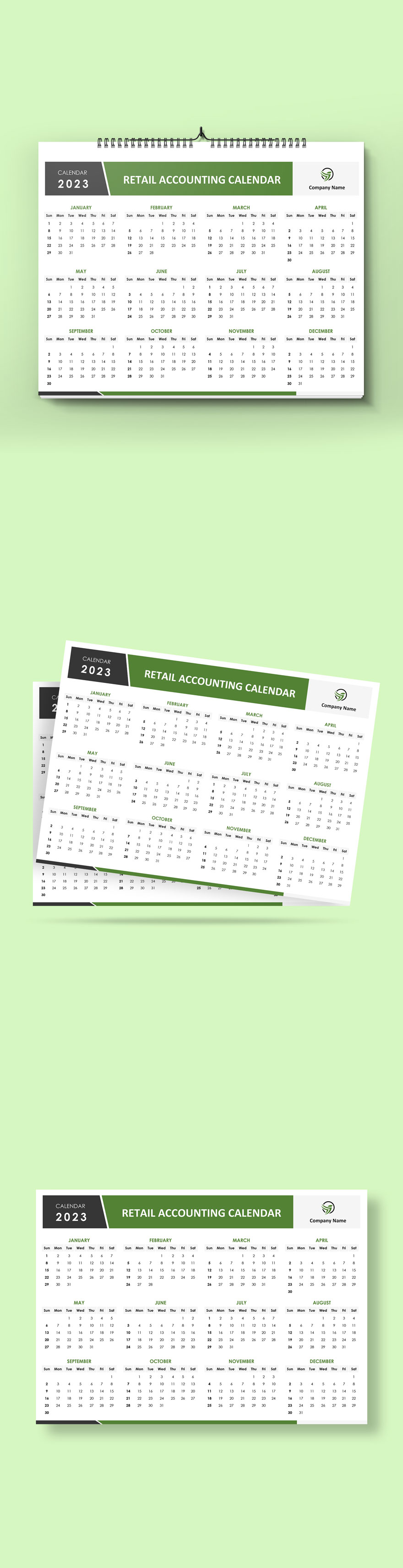 Blank Accounting Calendar Template - Google Docs, Word, Apple Pages ...