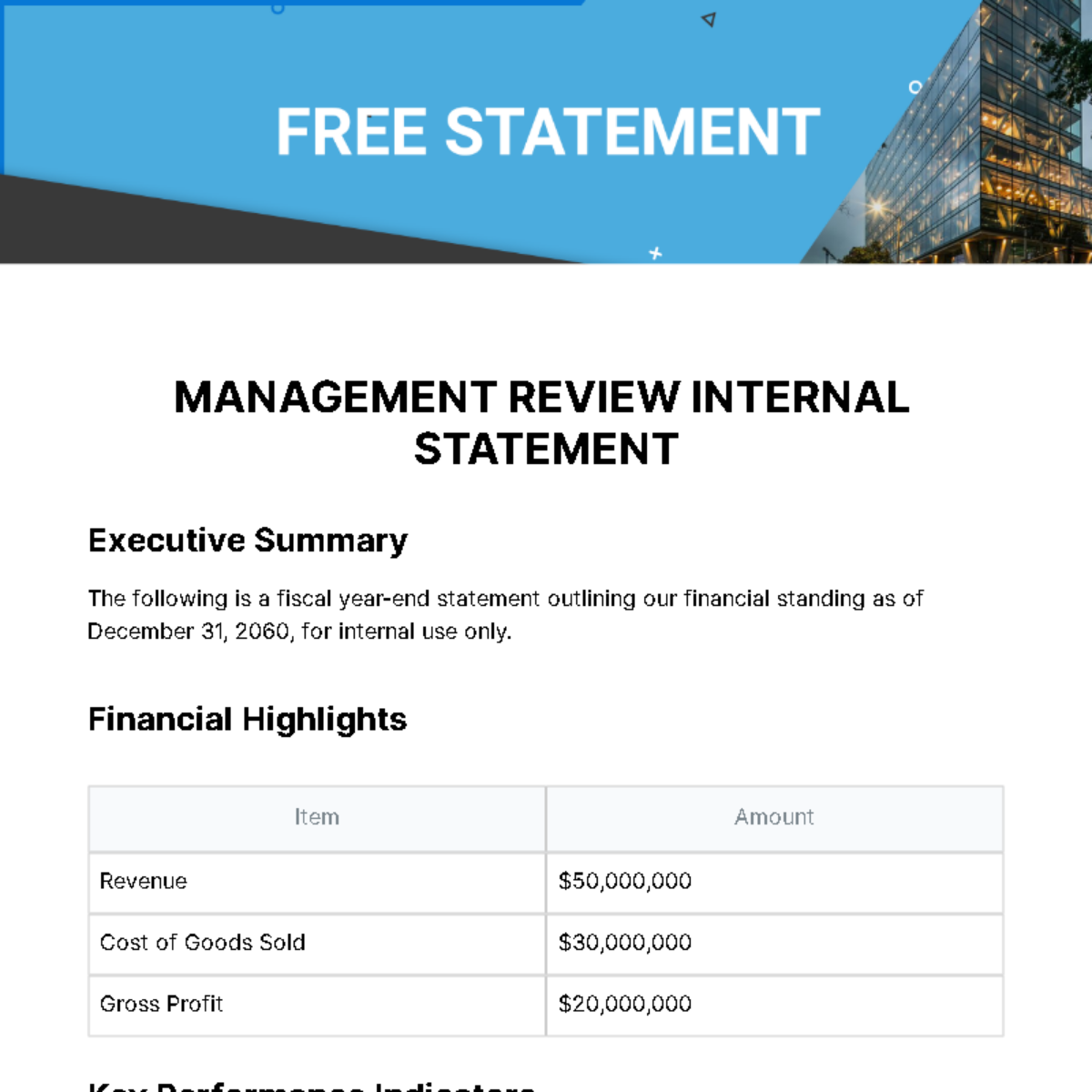 Statement Template - Edit Online & Download Example | Template.net