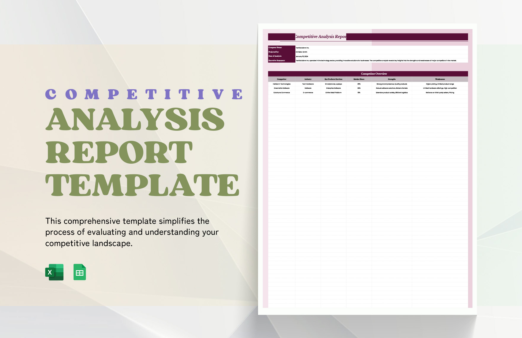 Page 2 Free Editable Report Templates In Excel To Download Page 2 Free Editable Report Templates In Excel To Download