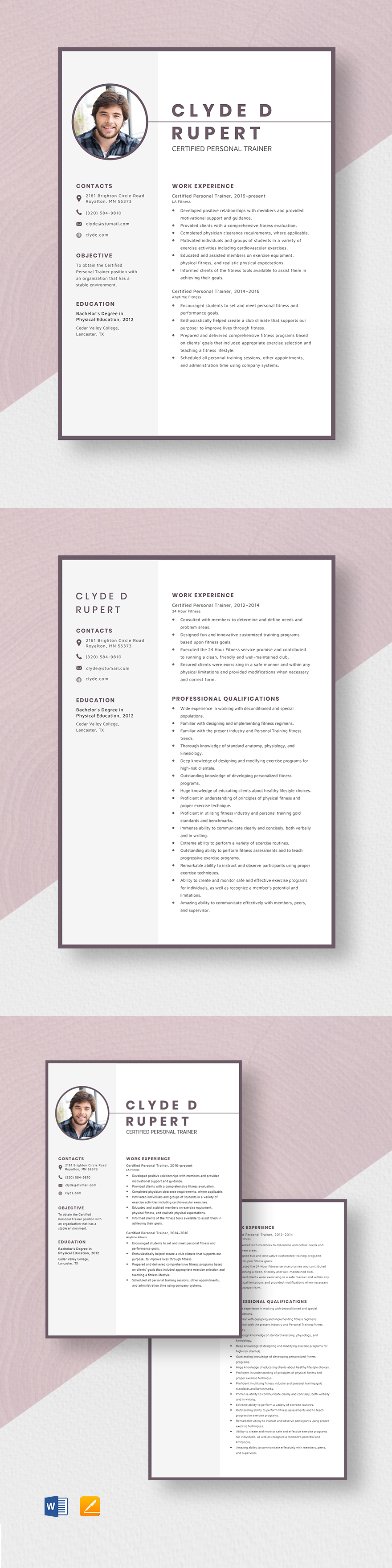 Personal Shopper Resume Template - Word, Apple Pages | Template.net