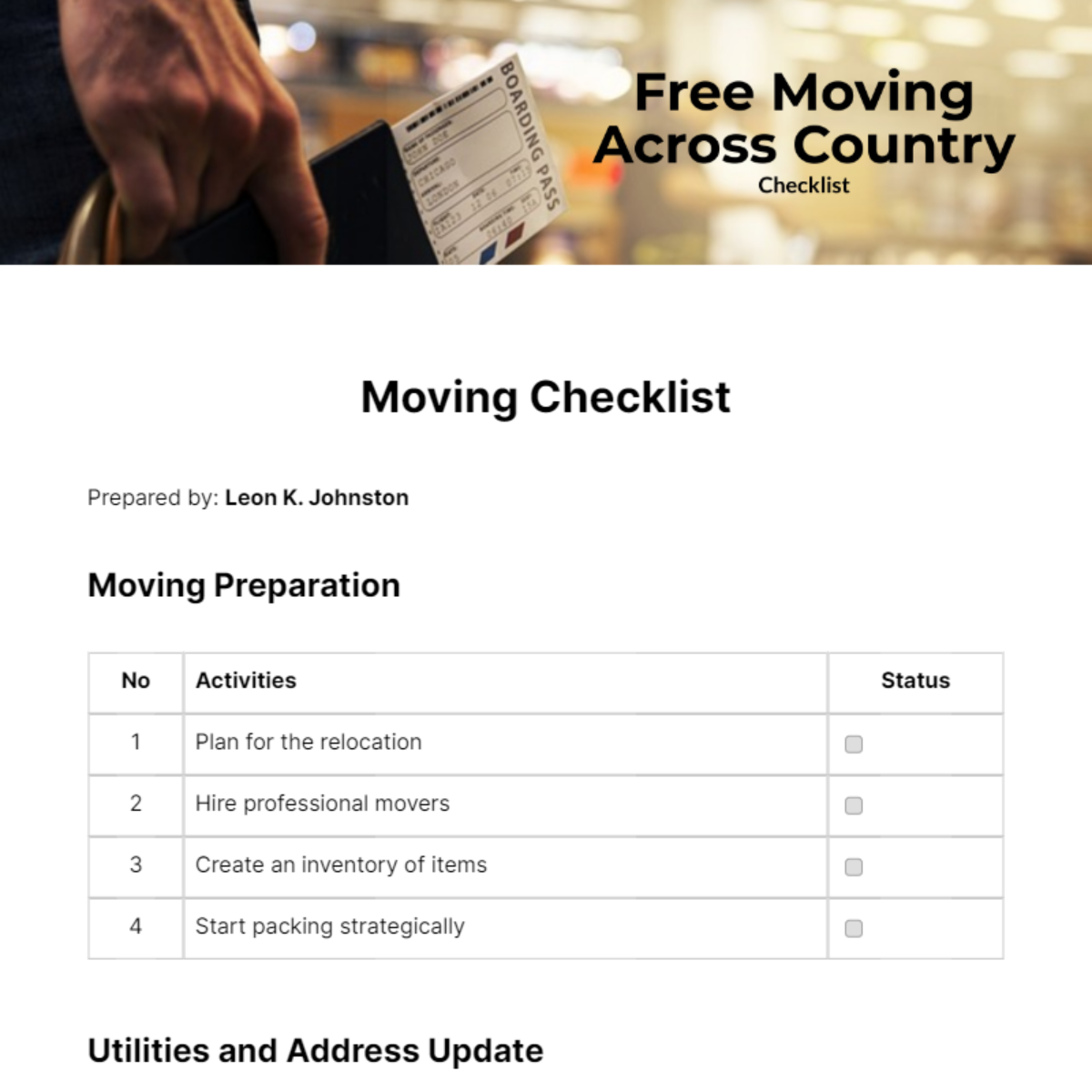 Moving Across Country Checklist Edit Online Download Example moving-across-country-checklist-edit-online-download-example