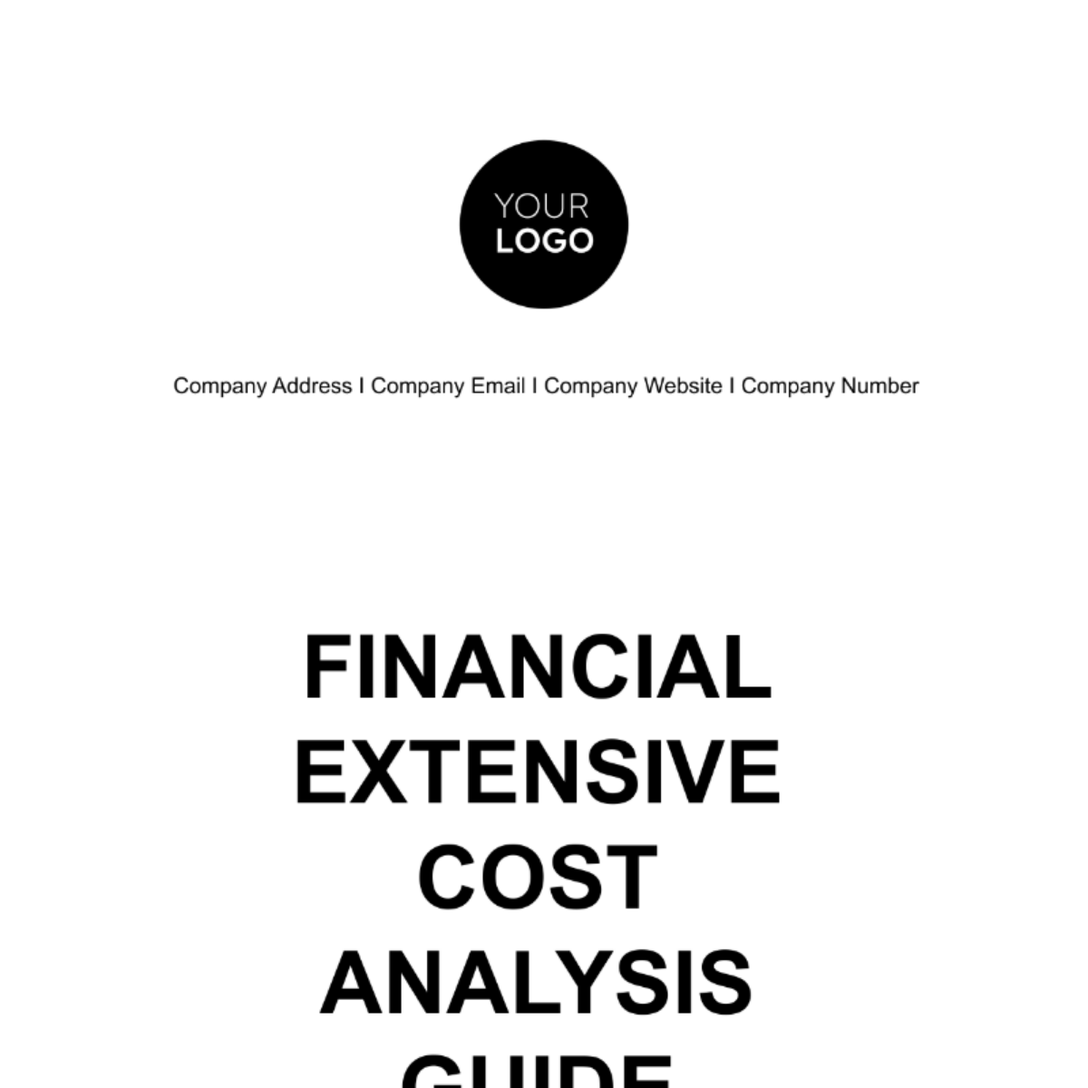 Financial Extensive Cost Analysis Guide Template Edit Online Financial Extensive Cost Analysis Guide Template Edit Online