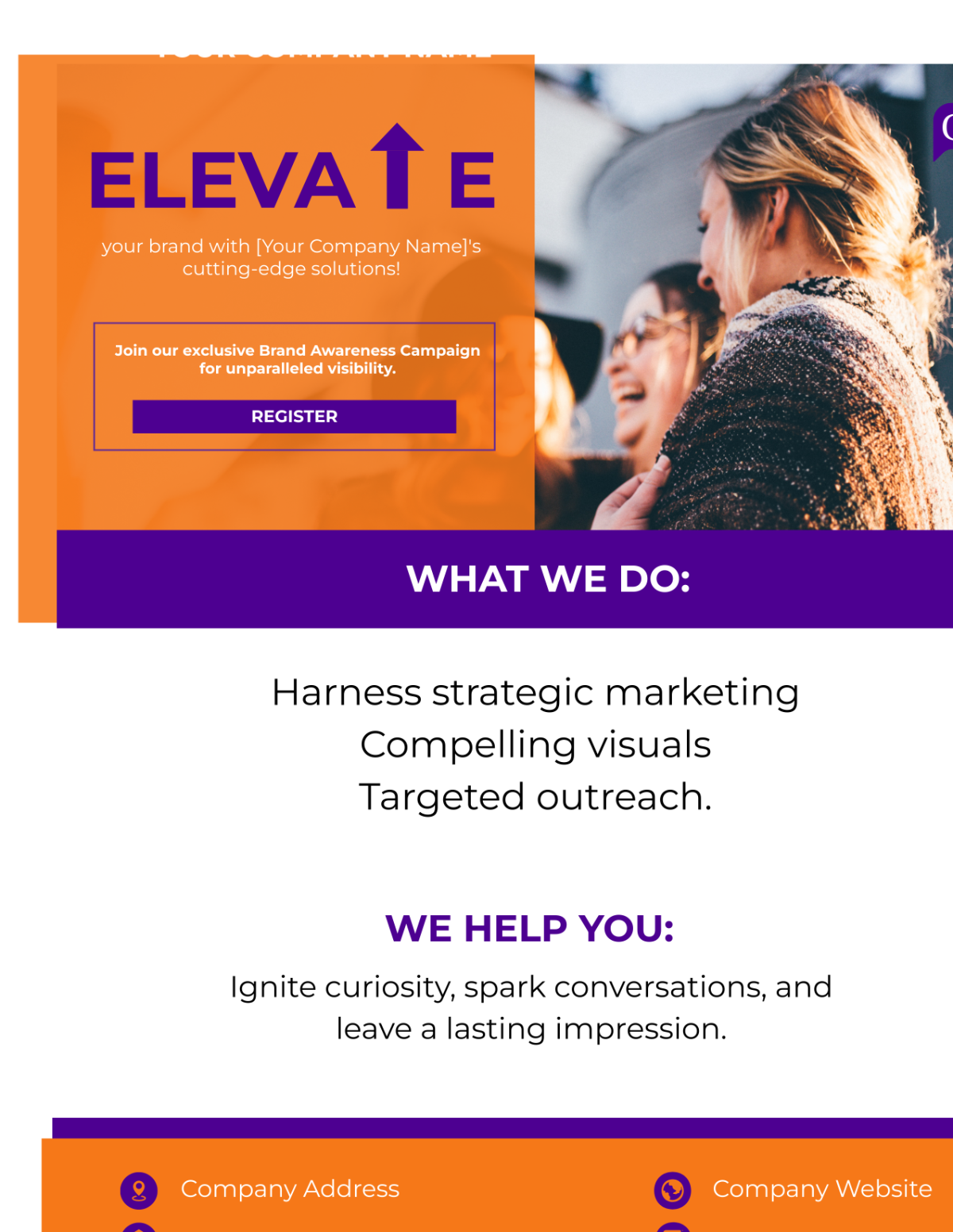 Brand Awareness Campaign Flyer Template - Edit Online & Download Example