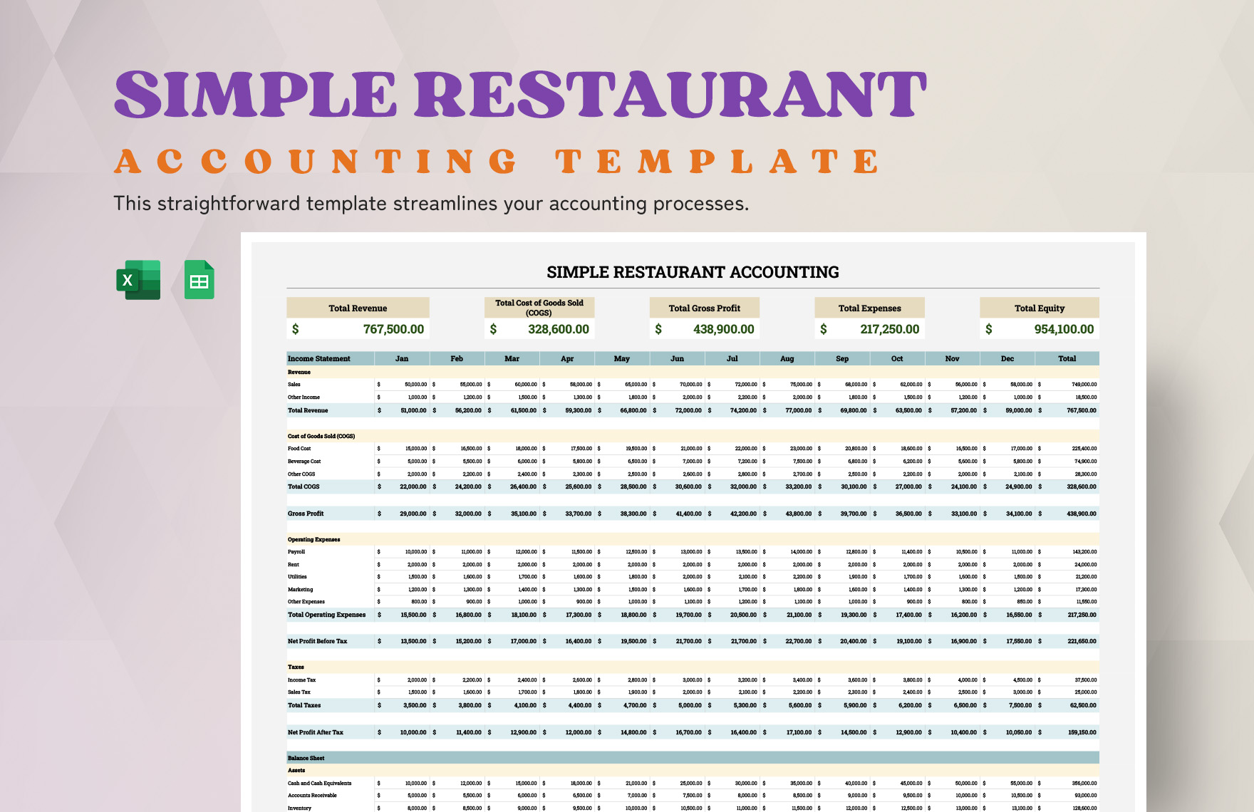 Trust Accounting Template In Excel Google Sheets Download Template