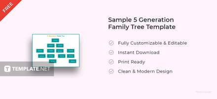 Free Sample Genogram Template: Download 38+ Family Trees in Word, Apple ...
