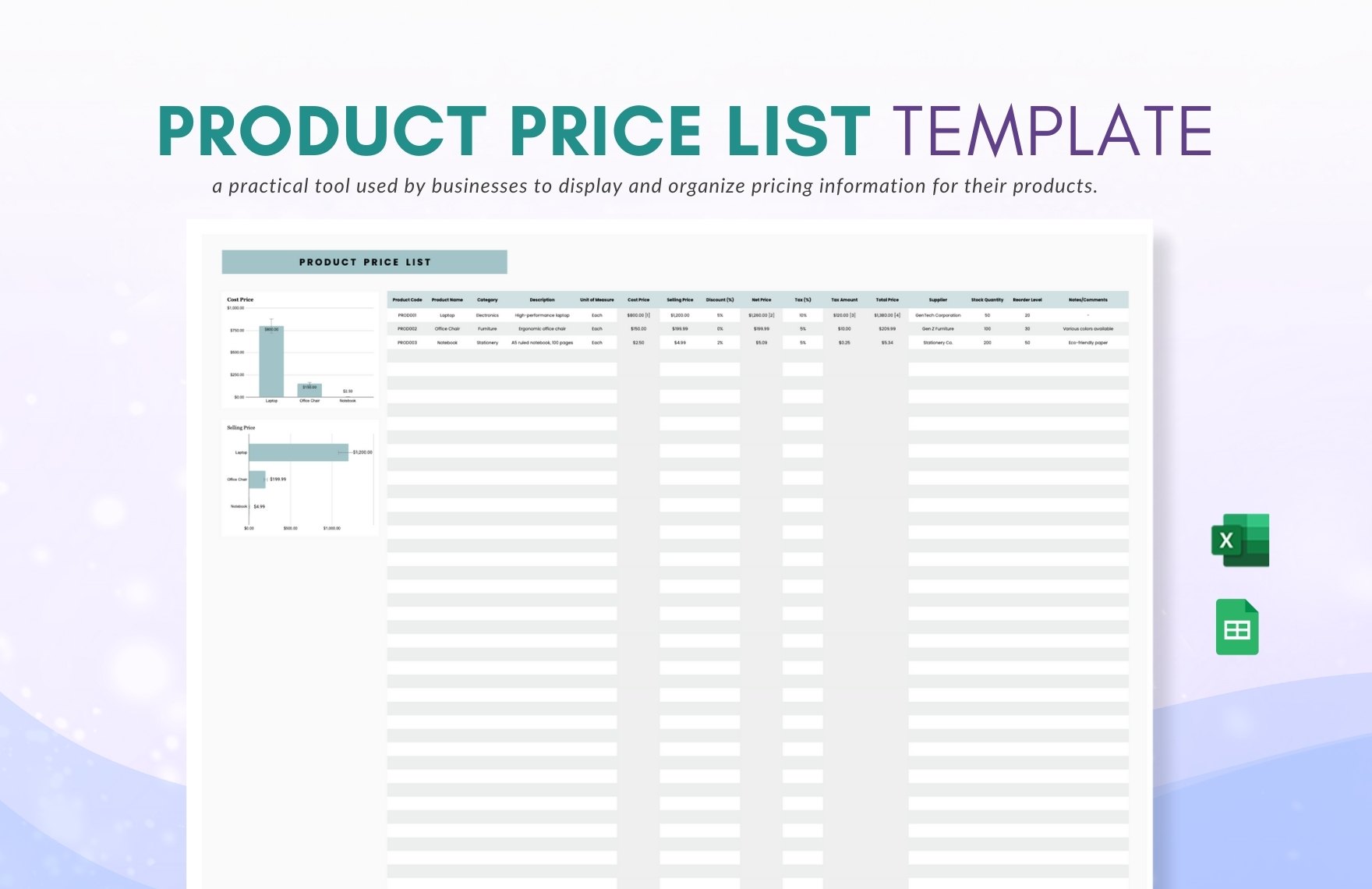 FREE Blank Spreadsheet Templates Edit Online Download