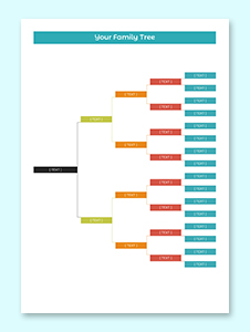 Family Genogram Template in Microsoft Word | Template.net
