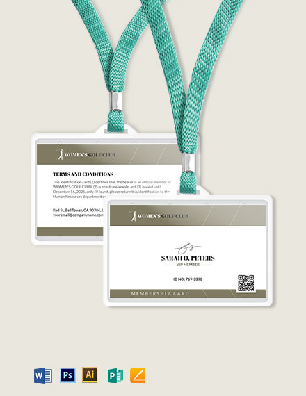 Fan Club Membership Card Template - Download in Word, Illustrator, PSD ...
