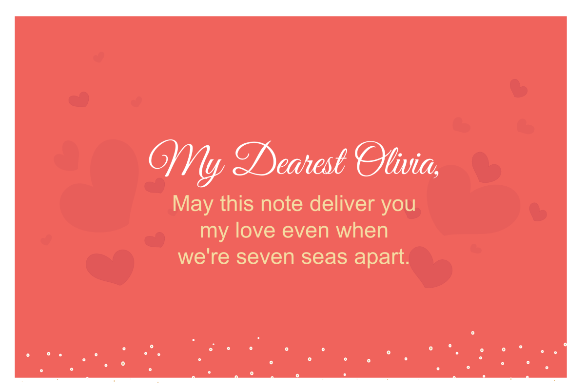 Free Valentine's Day Postcard - Edit Online & Download | Template.net