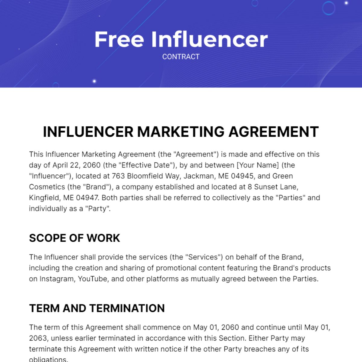 Page 502 Free Templates & Examples - Edit Online & Download