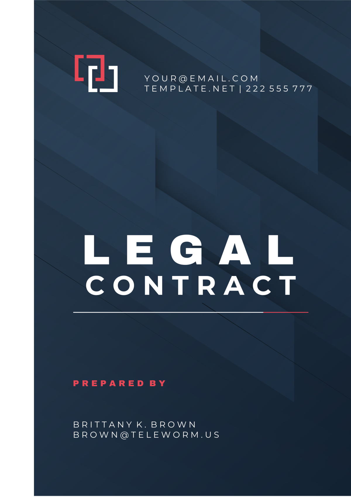 Legal Contract Template - Edit Online & Download Example | Template.net