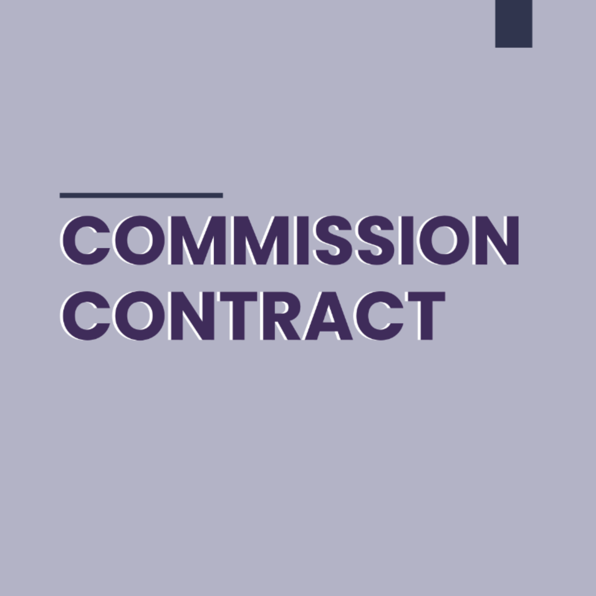 Commission Contract Template - Edit Online & Download Example ...