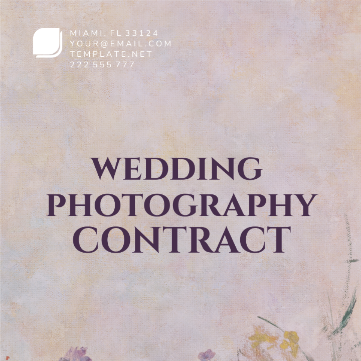 Wholesale Contract Template - Edit Online & Download Example | Template.net