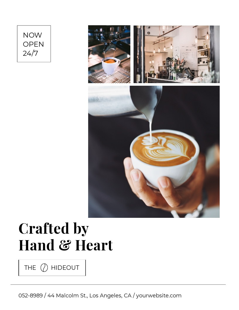 Free Minimal Flyer Template - Download in Word, Google Docs ...