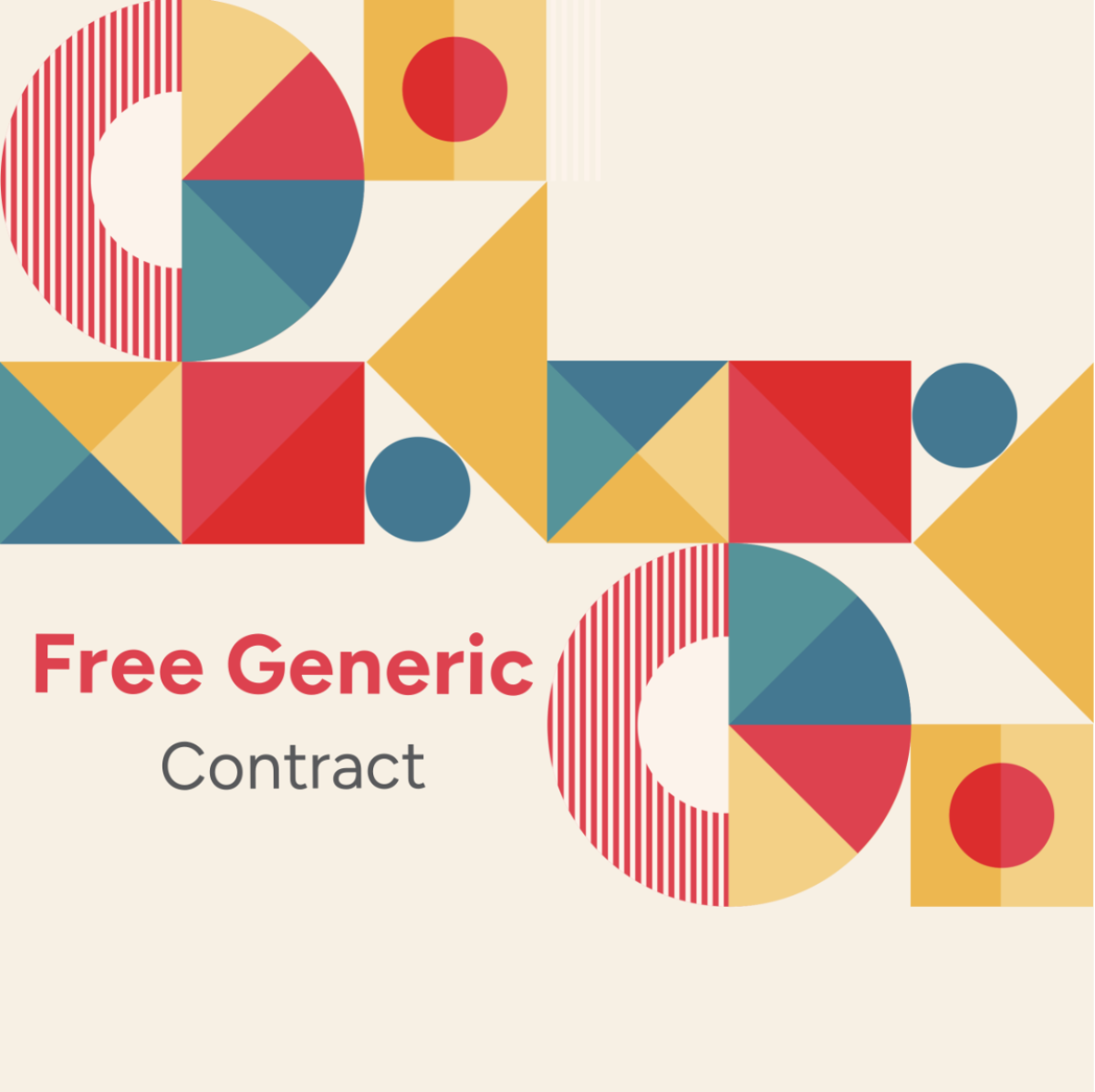 Generic Contract - Edit Online & Download Example