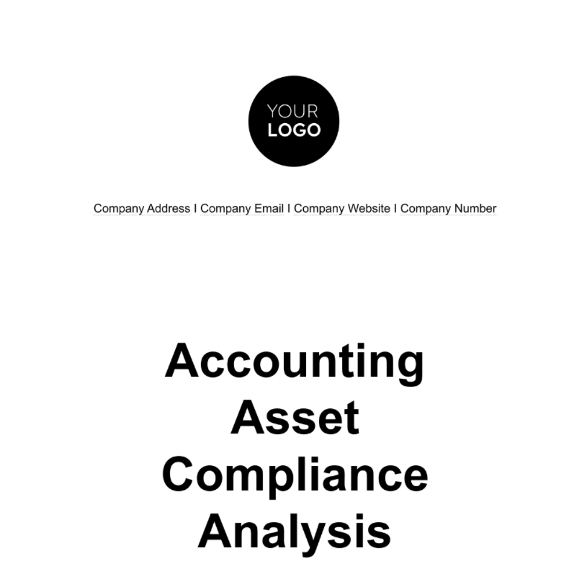 Accounts Compliance Analysis Template - Edit Online & Download Example ...