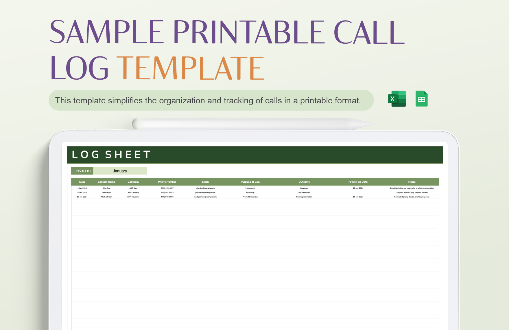 Free Complaint Log Templates In Excel To Download