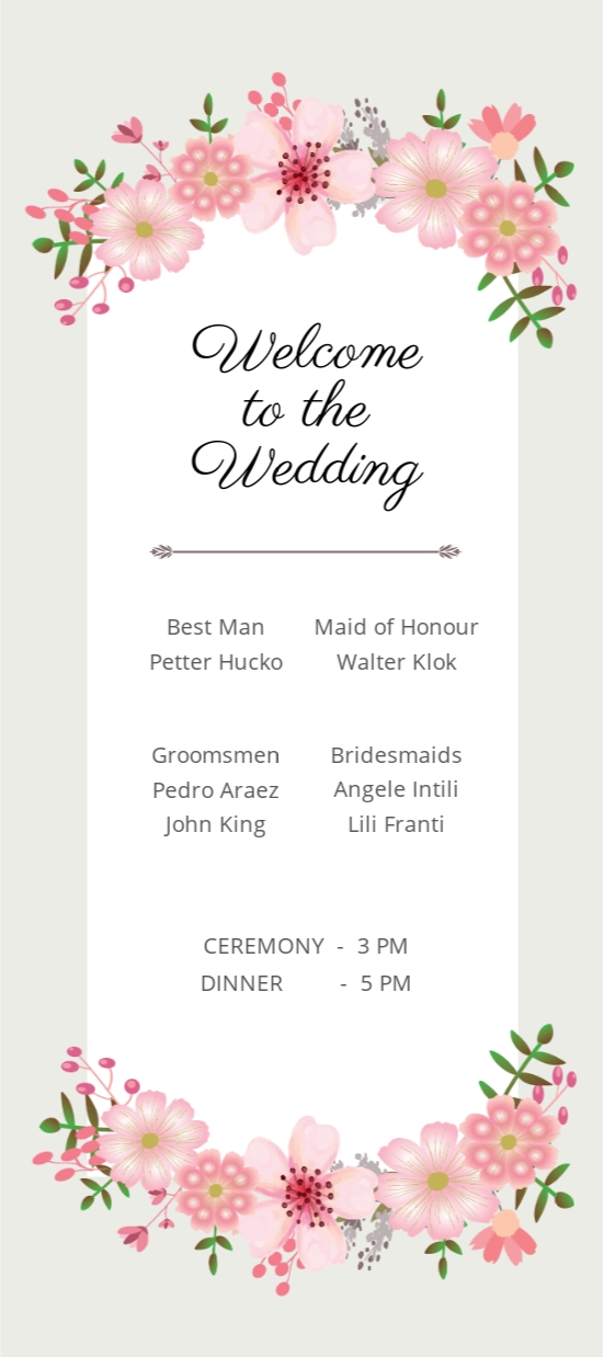 Multi Place Wedding Name Card Template Free PDF Word DOC PSD Multi Place Wedding Name Card Template Free PDF Word DOC PSD