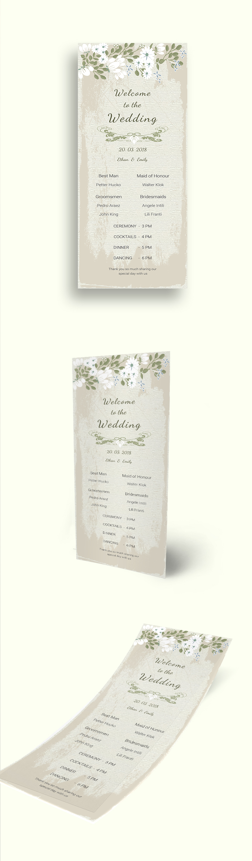 Free Black Church Funeral Program Template - Google Docs, Illustrator ...