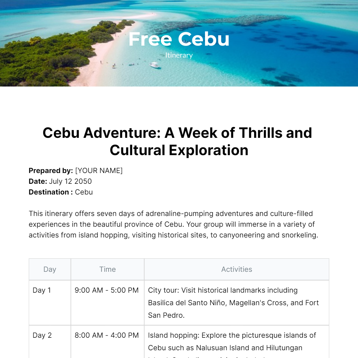 Page 49 FREE Free Templates Templates & Examples - Edit Online & Download