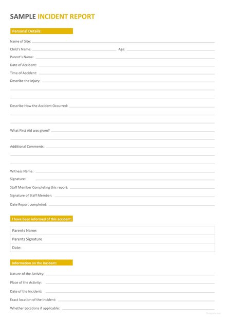 Sample Handover Report Template: Download 154+ Reports in Word, Pages ...