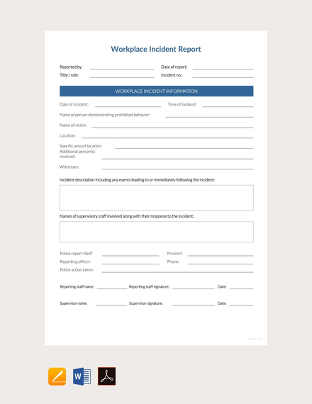 68+ Report Templates- PDF, Word, Pages, Excel