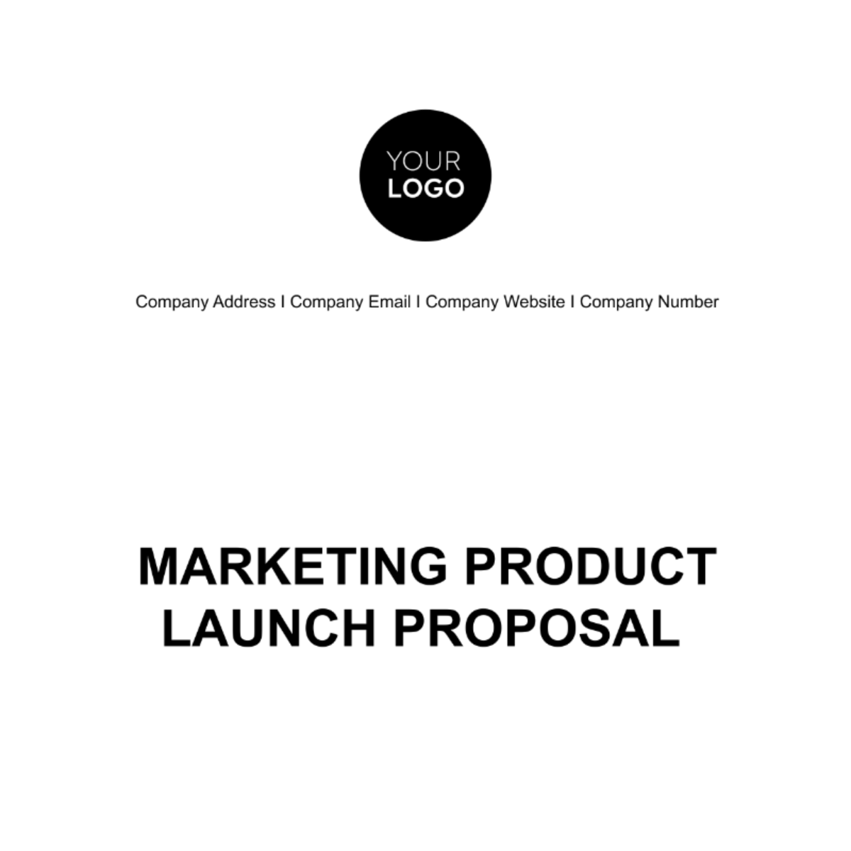 Marketing Product Launch Proposal Template - Edit Online & Download ...