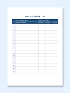 Daily Call Report Template in Microsoft Word, PDF. | Template.net