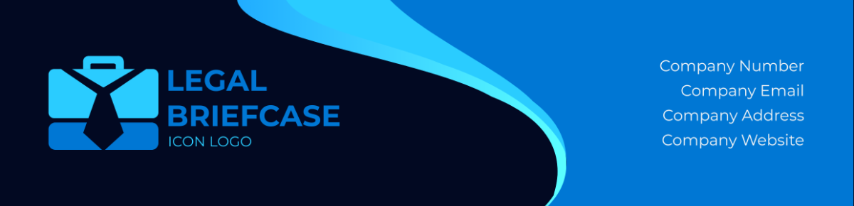 Legal Briefcase Icon Header Template - Edit Online & Download Example ...