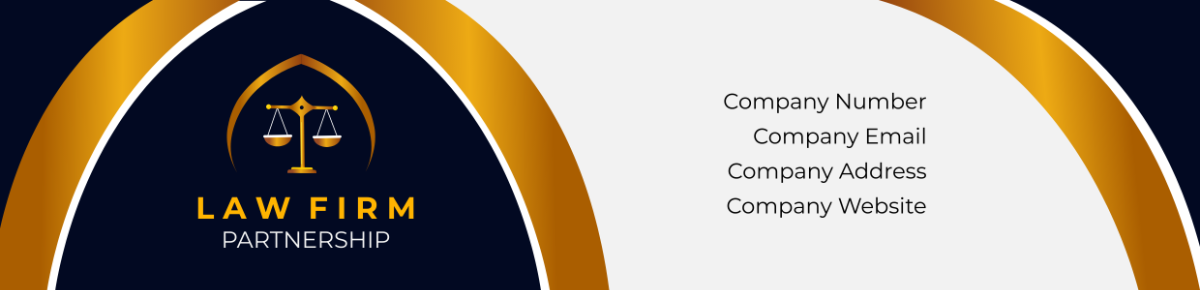 Law Firm Partnership Header Template - Edit Online & Download Example ...