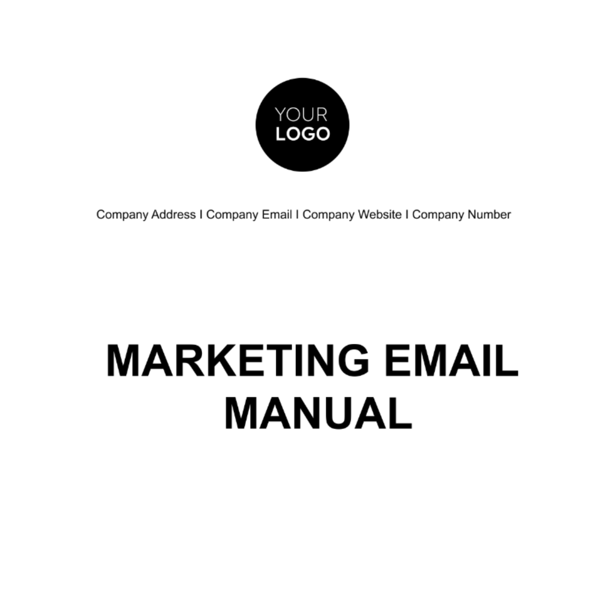 Marketing Email Manual Template - Edit Online & Download Example ...