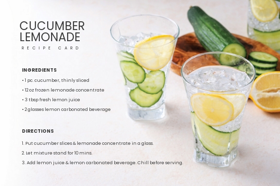 Recipe Card Template in Illustrator, InDesign, Word, Apple Pages, PSD ...