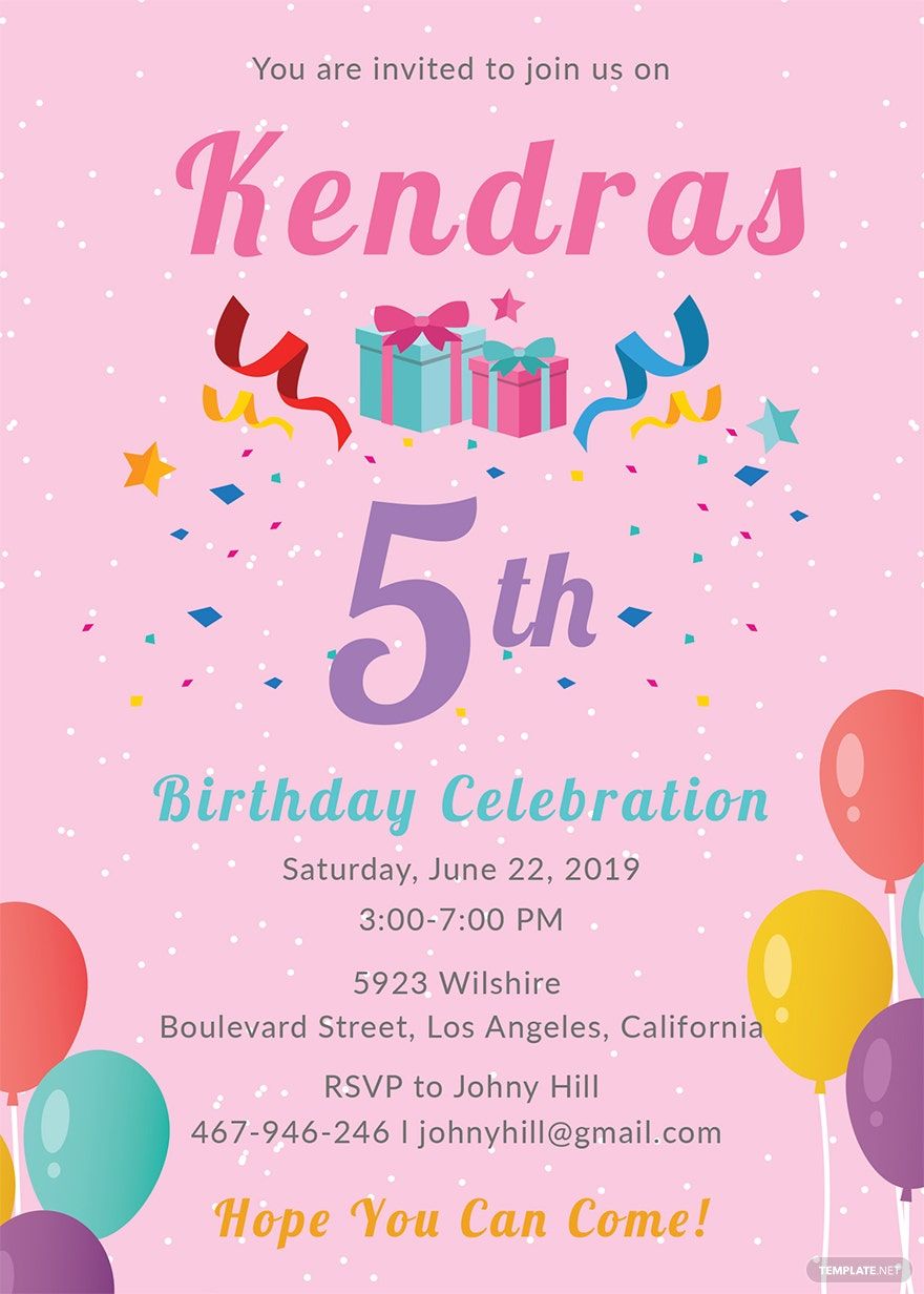 Happy Birthday Invitation Factory Shop Save 69 Jlcatj gob mx