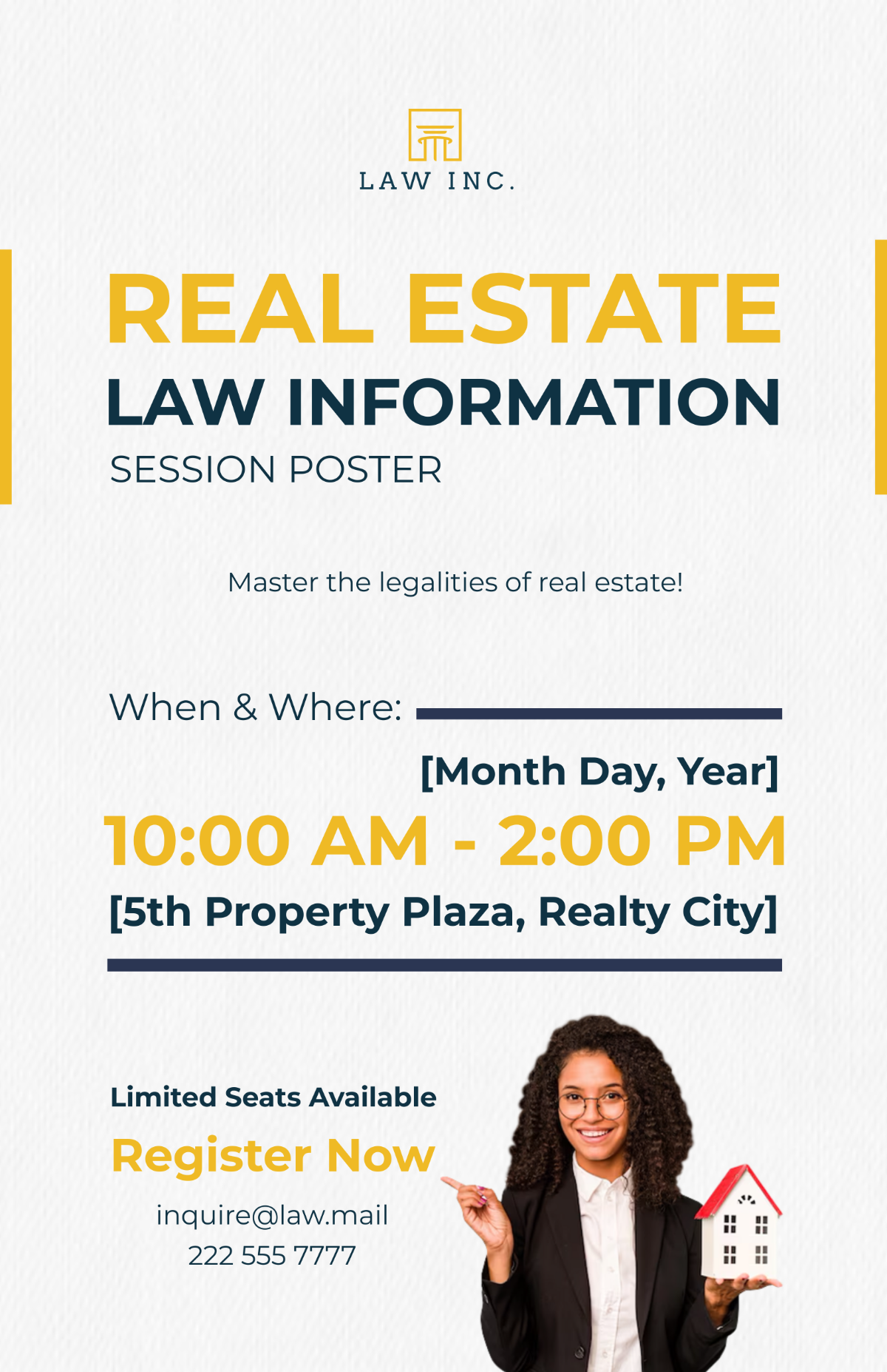 Free Real Estate Poster Templates Editable And Printable