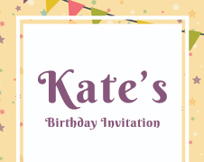 Free Birthday Party Invitation Template in Adobe Photoshop, Illustrator ...
