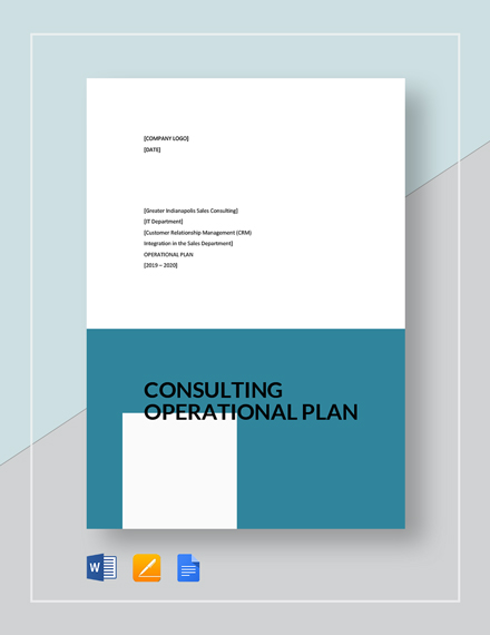 37+ Operational Plan Templates - Word, PDF, Google Docs