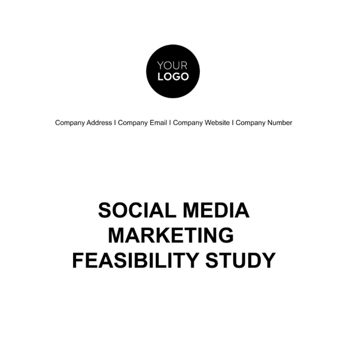 Social Media Marketing Feasibility Study Template - Edit Online ...