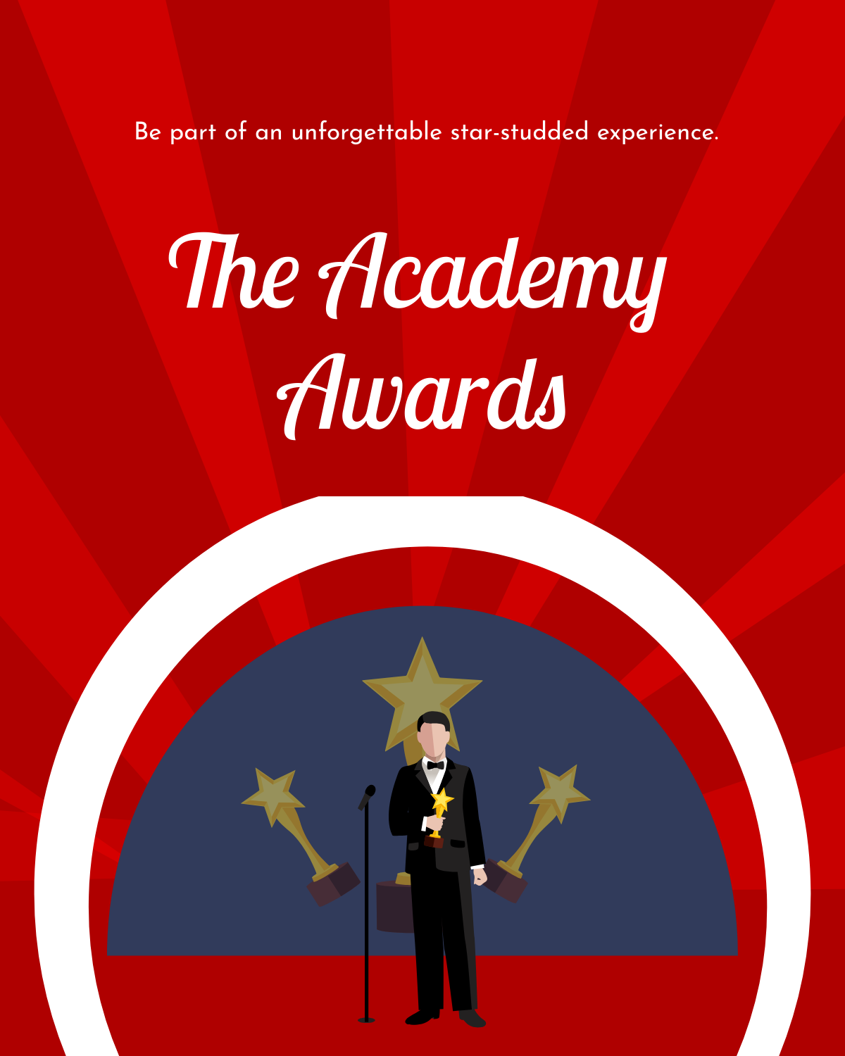 The Academy Awards Ad Banner Template - Edit Online & Download Example ...