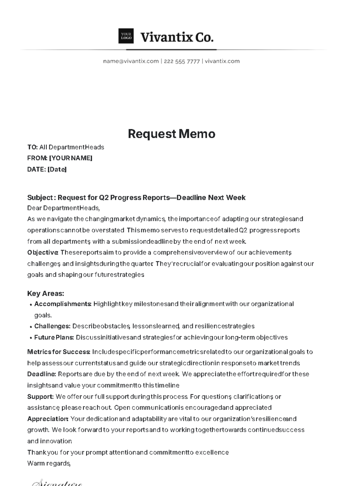 FREE Memo Templates Interoffice Memorandum Format – Discover Effective ...